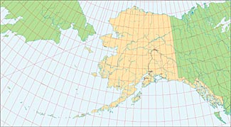 USA Relief Map Collection Catalog - State of Alaska