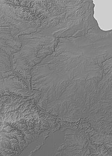 USA Relief Map Collection Catalog - State of Illinois