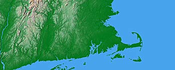 USA Relief Map Collection Catalog - State of Massachusetts